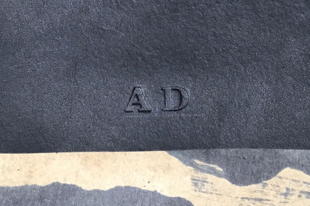 Custom Monogramming - Longfellow Leather