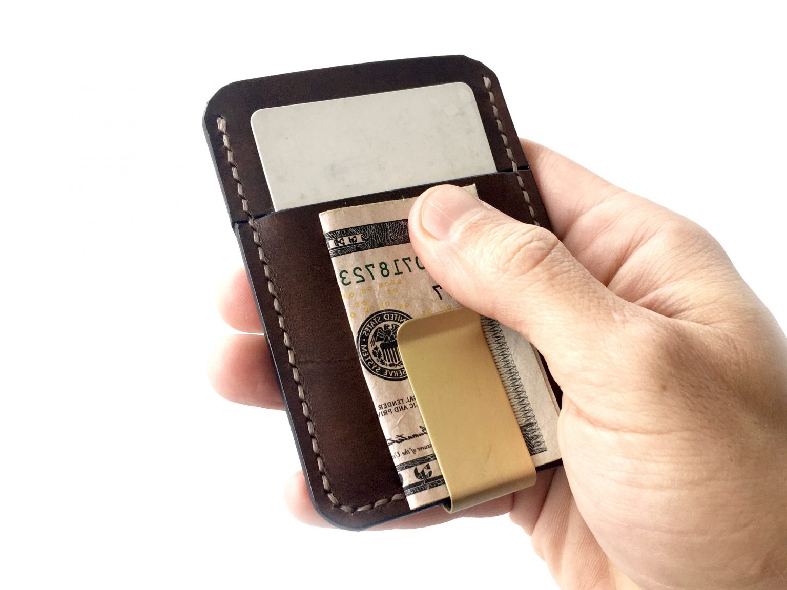 Money Clip Wallet - Longfellow Leather